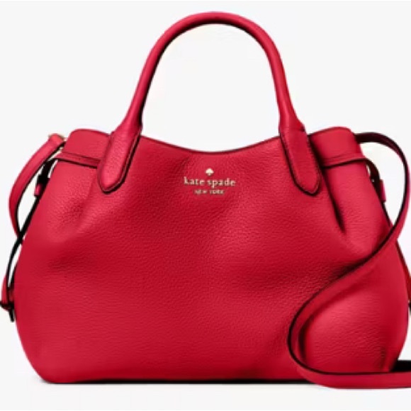 kate spade | Bags | Kate Spade Dumpling Pebbled Leather Large Satchel ...